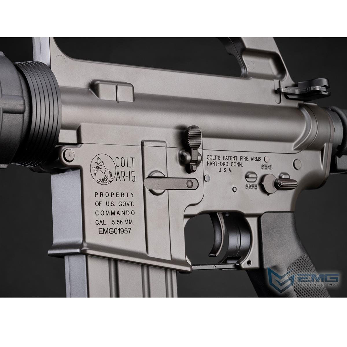 EMG Colt Licensed Retro Models XM177E1 Commando Airsoft AEG Rifle w/ G – PB Sports LLC