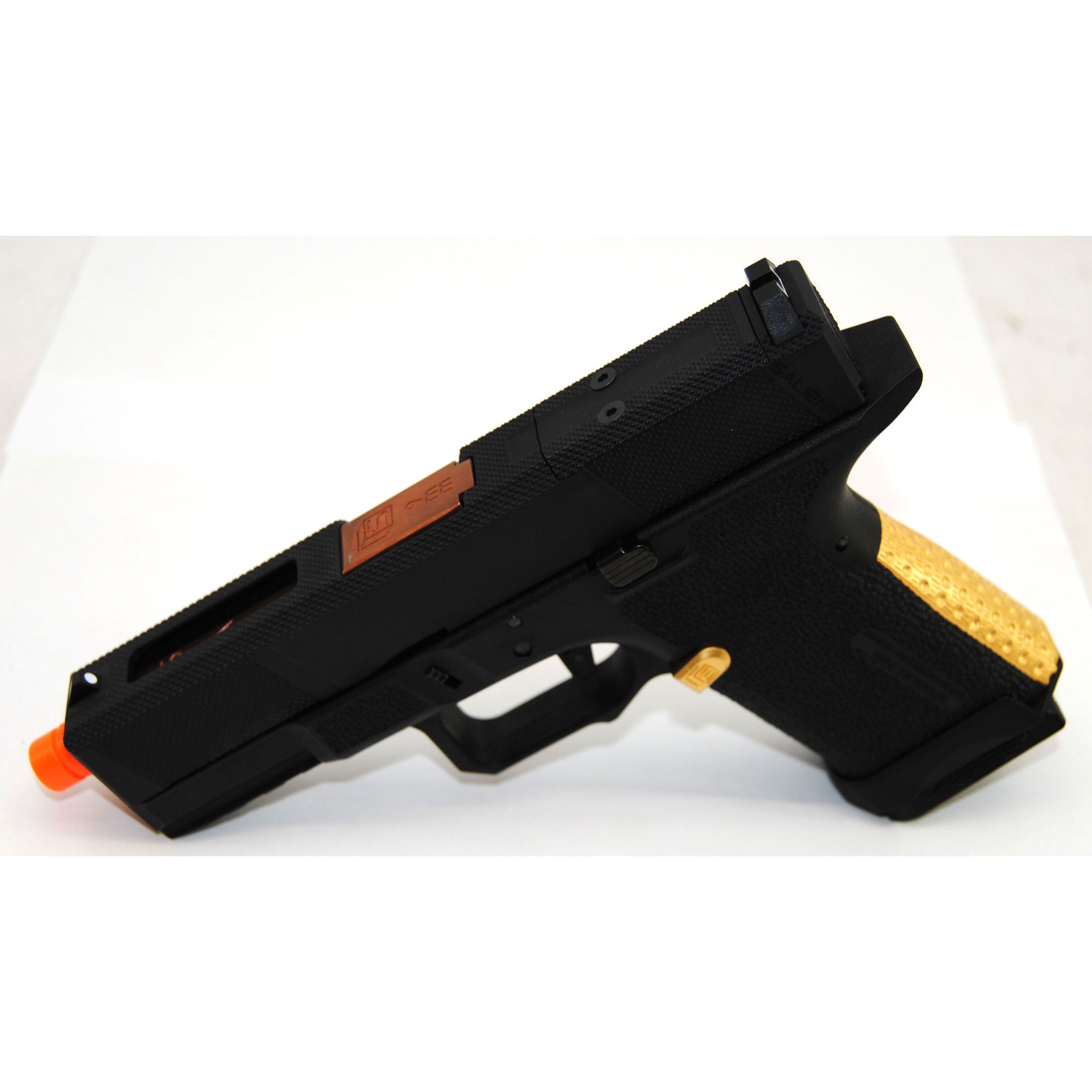 EMG SAI BLU Compact w/ EMG Tier One Utility RMR-Cut Slide GBB Airsoft ...