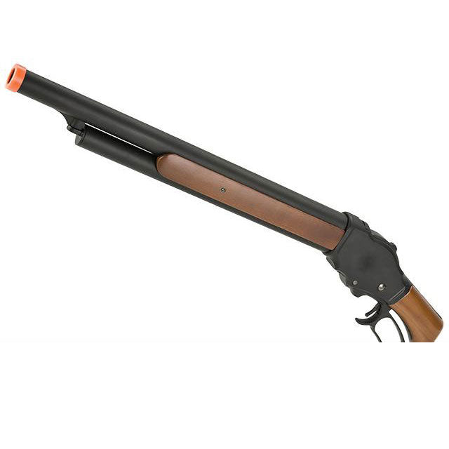 6mmProShop M1887 Terminator Lever Action Gas Airsoft Shotgun - Sawed O ...