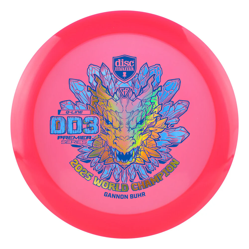 Discmania Q-Line DD3 Disc - Gannon Buhr Premier Series 2025 World Cham ...