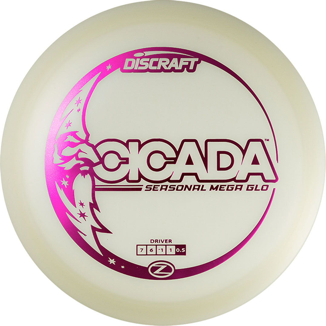 Discraft Seasonal Mega Glo Cicada Disc – PB Sports LLC
