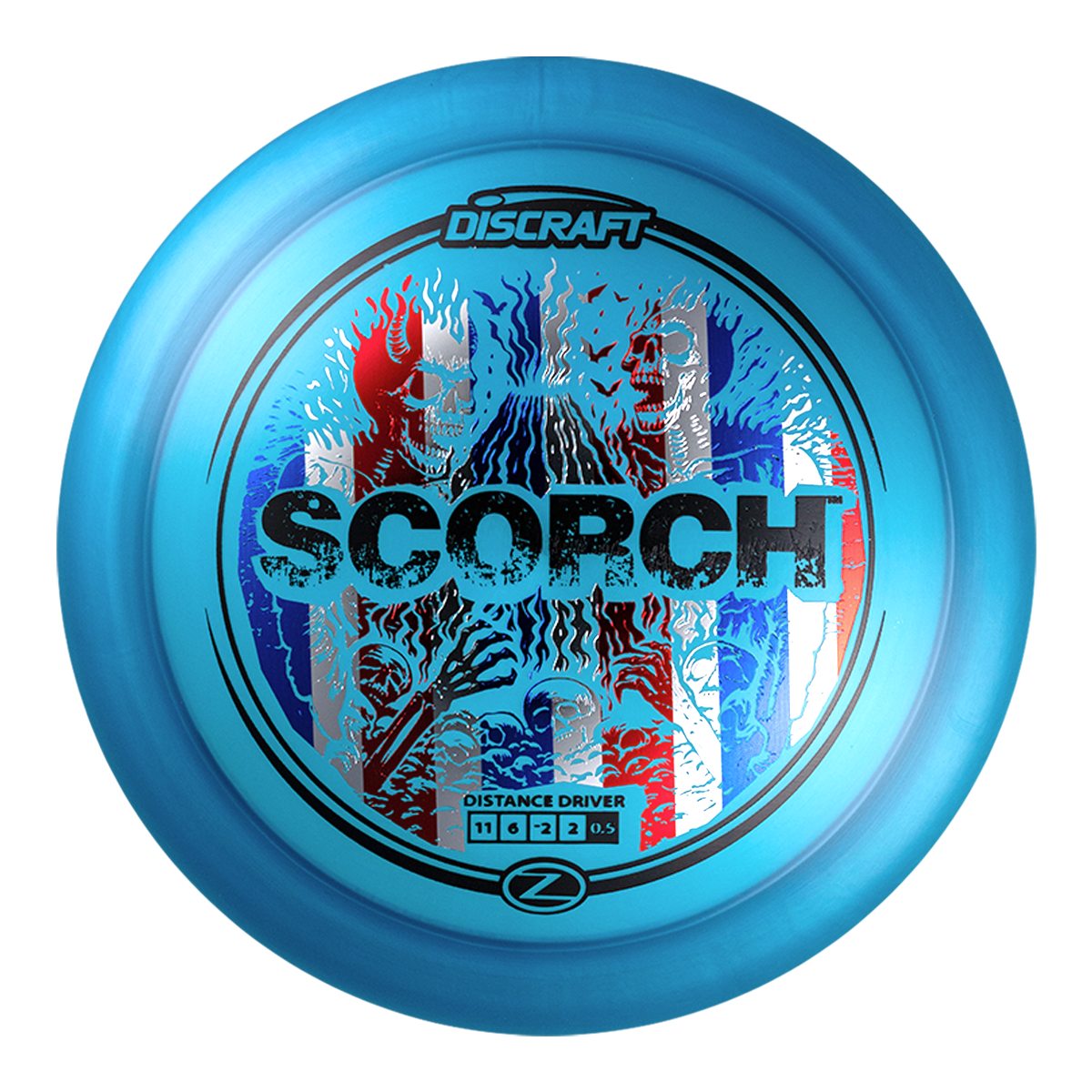 Discraft Reimagined Z Line Scorch Disc – PB Sports LLC