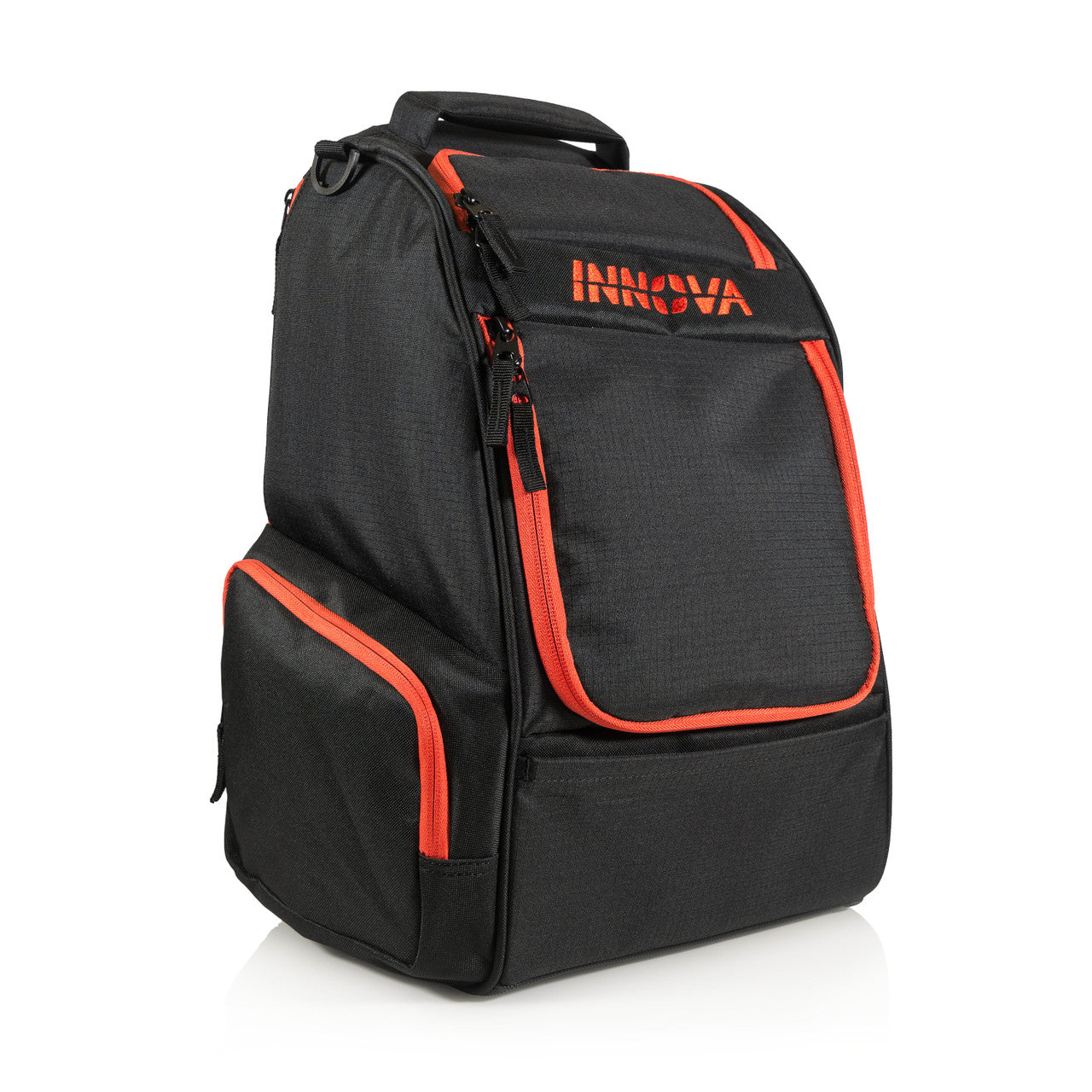Innova Adventure Disc Golf Backpack - Black/Scarlet – PB Sports LLC