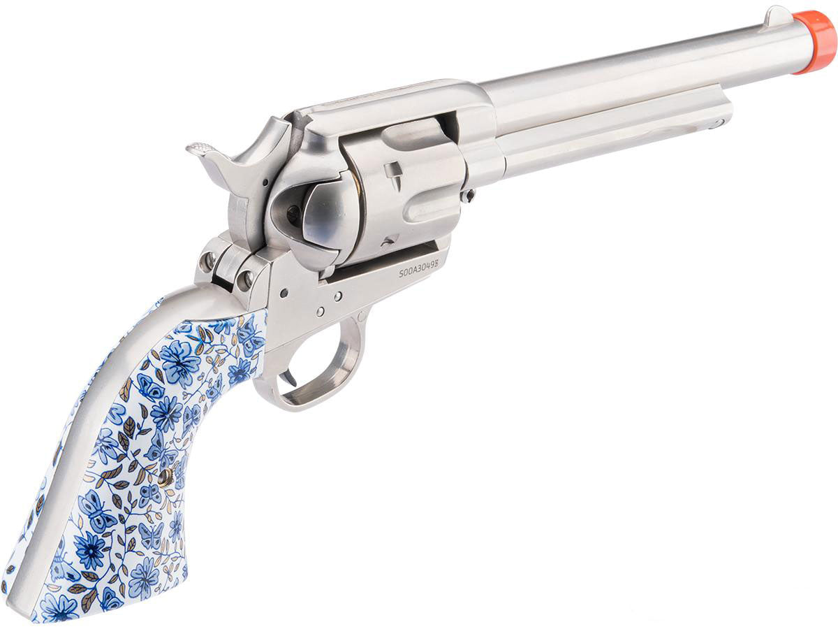 Colt SAA .45 Peacemaker Gas Powered Airsoft Revolver - Cavalry Barrel ...