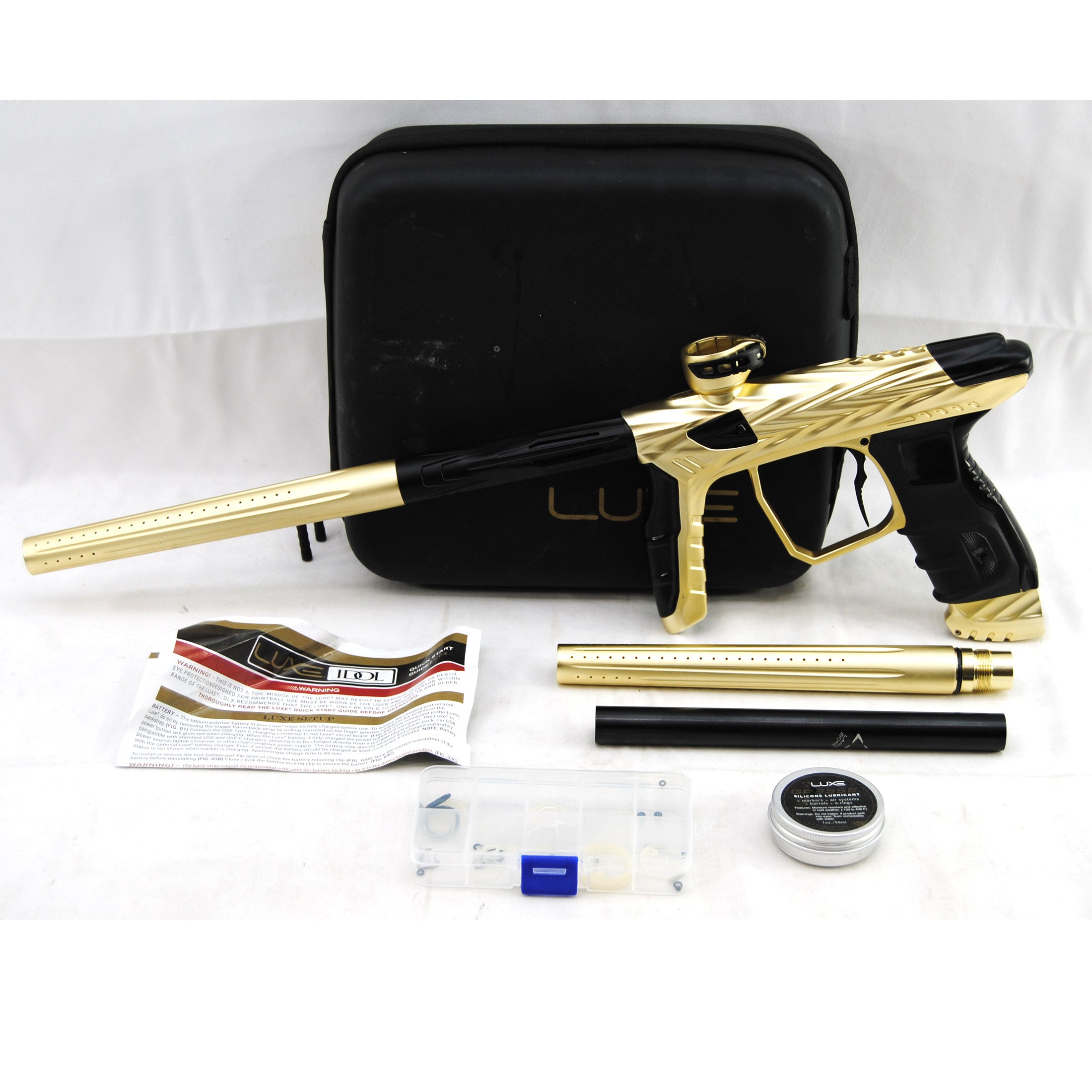 Used HK Army DLX Shredder Luxe IDOL - Gold/Black – PB Sports LLC