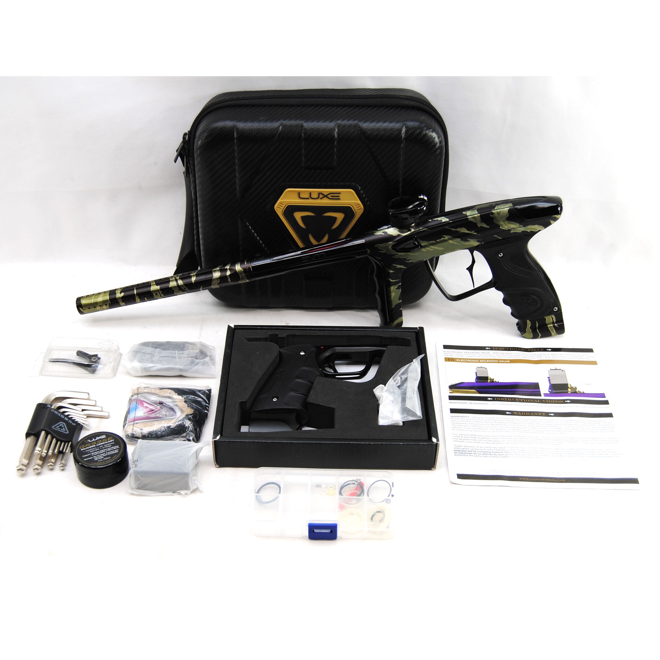 Used DLX Luxe TM40 w/ Mech Frame - Tiger – PB Sports LLC