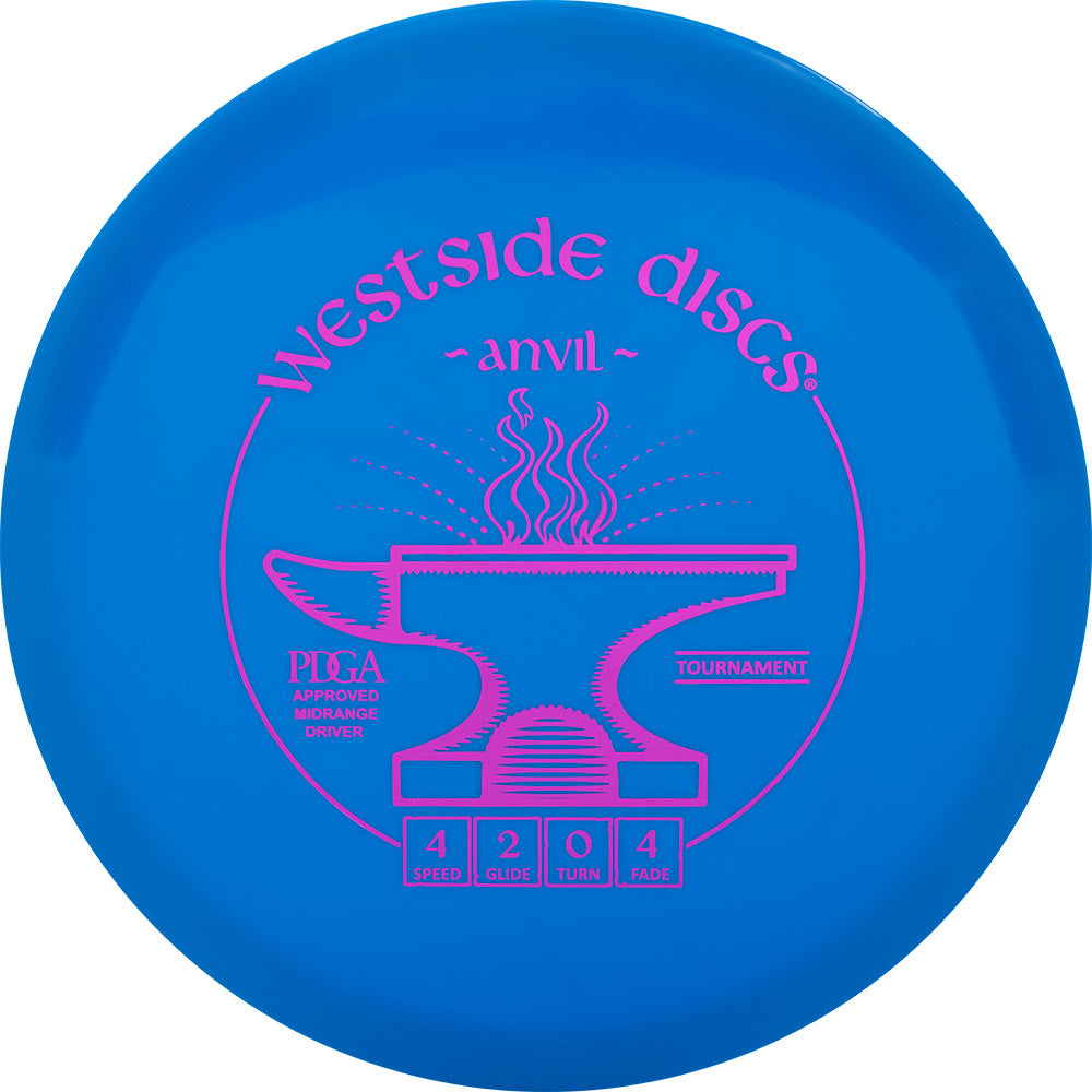 Westside Discs Tournament Anvil Disc – PB Sports LLC