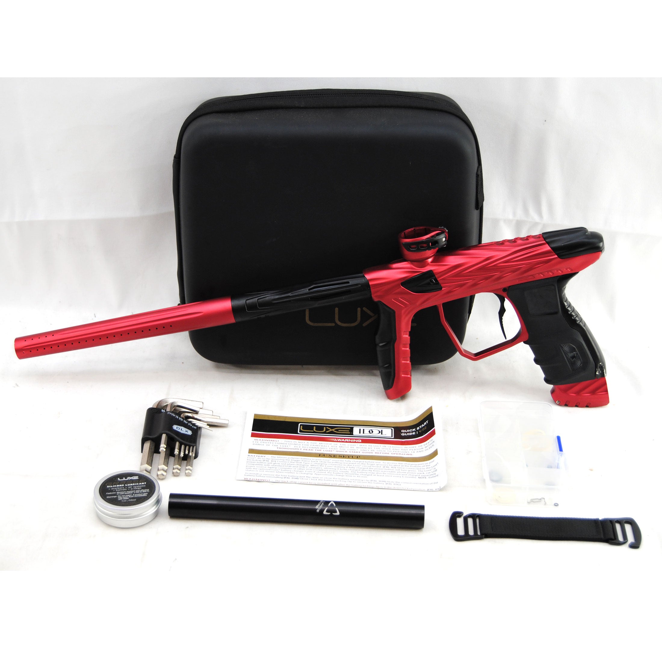 Used HK Army DLX Shredder Luxe IDOL - Red/Black – PB Sports LLC