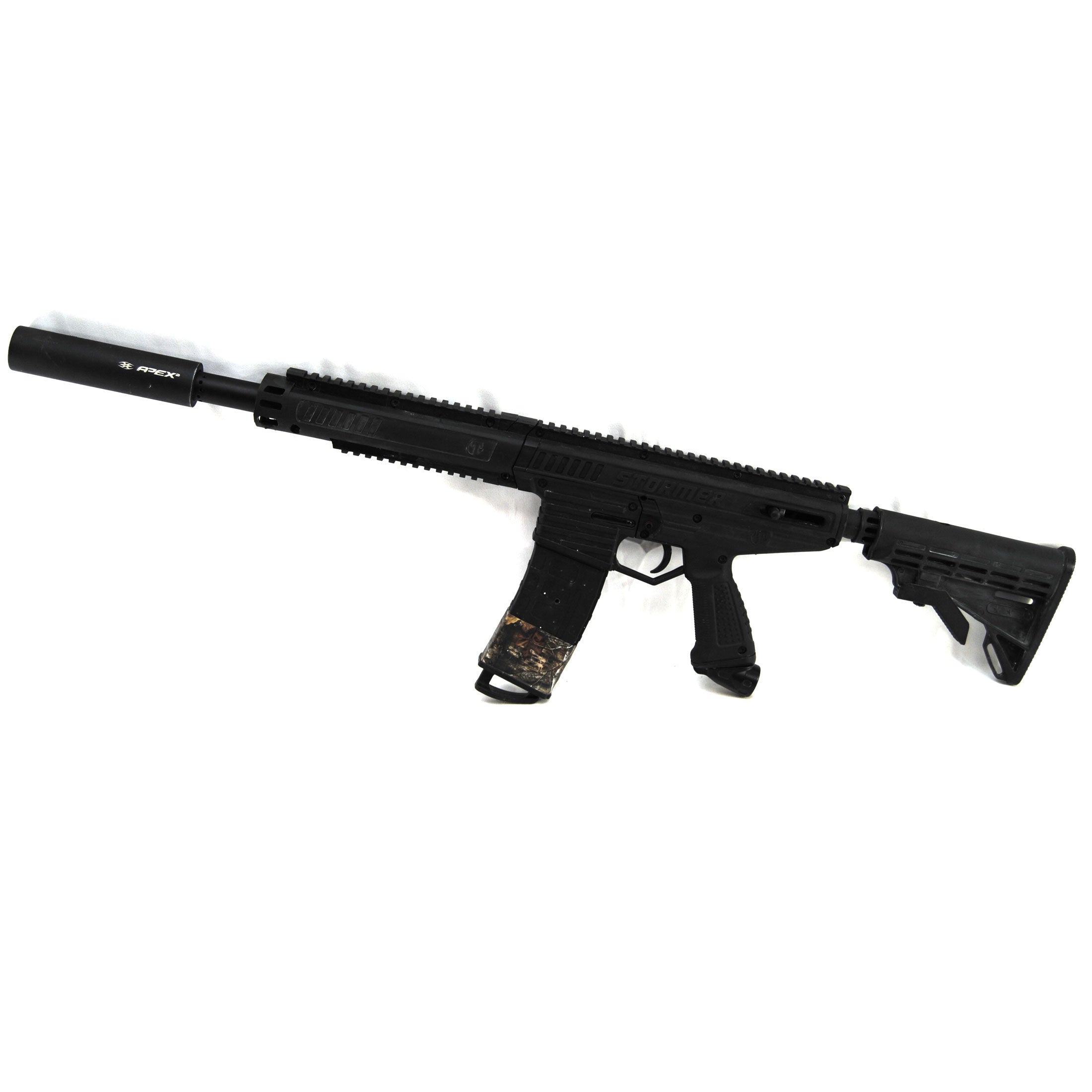 Used Tippmann Stormer Elite w/ Apex2 Barrel - Black – PB Sports LLC