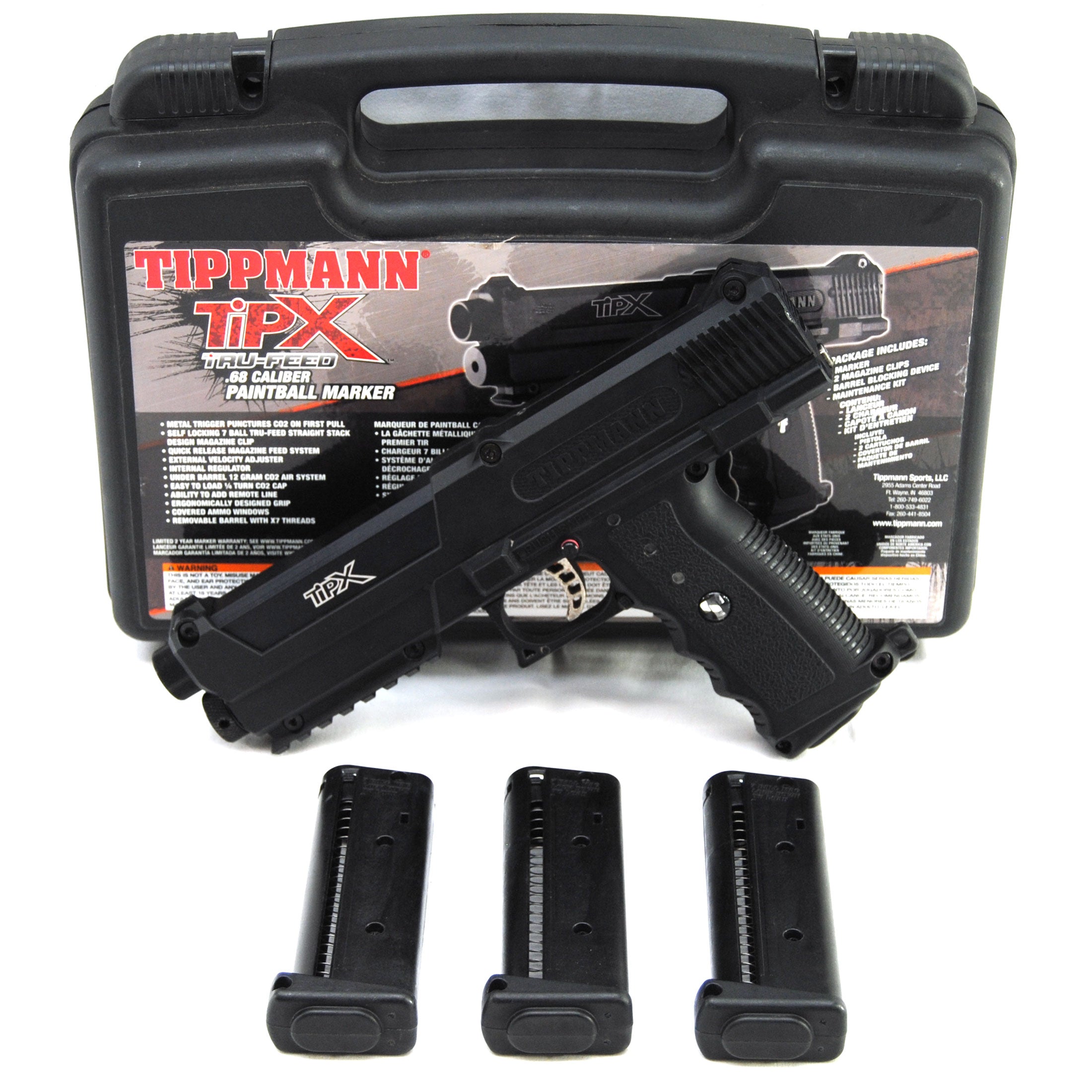 Used Tippmann TiPX - Black – PB Sports LLC