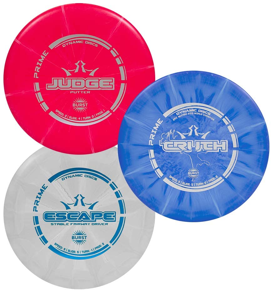Dynamic Discs Prime Burst 3-Disc Starter Set – PB Sports LLC