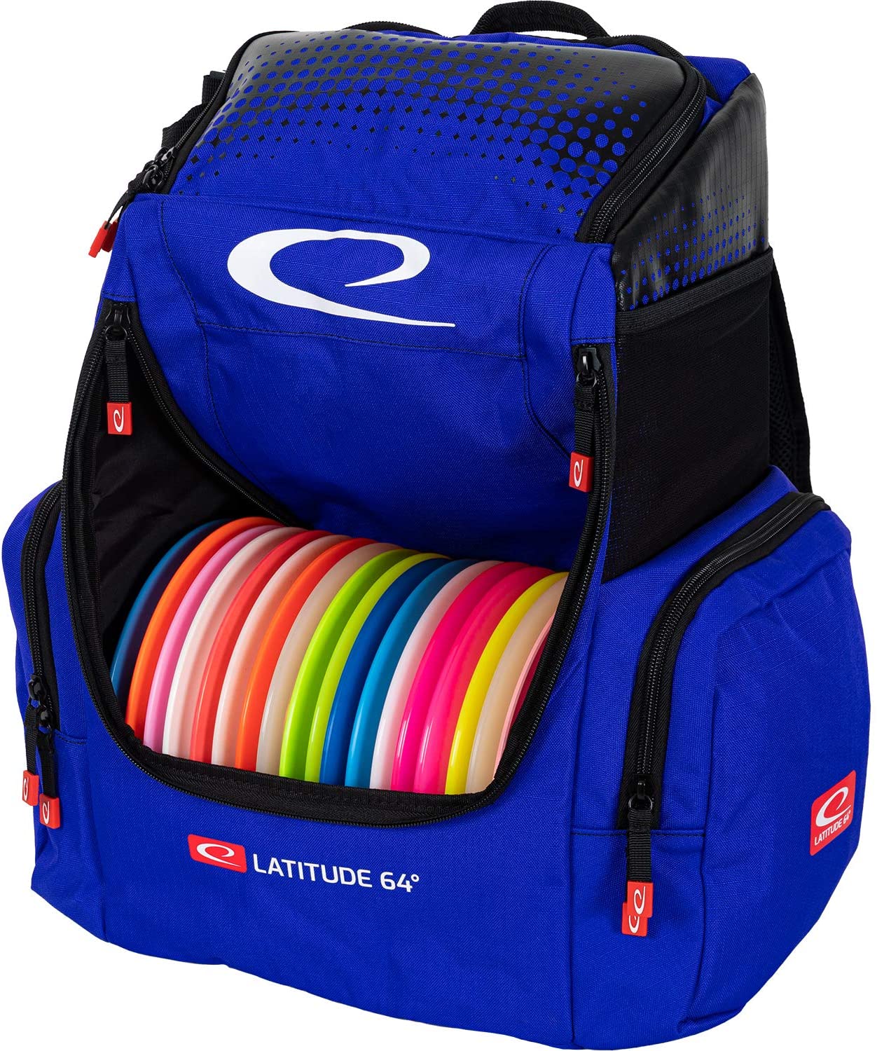 Latitude 64 Luxury Core Pro backpack Disc Golf Bag - Blue – PB Sports LLC