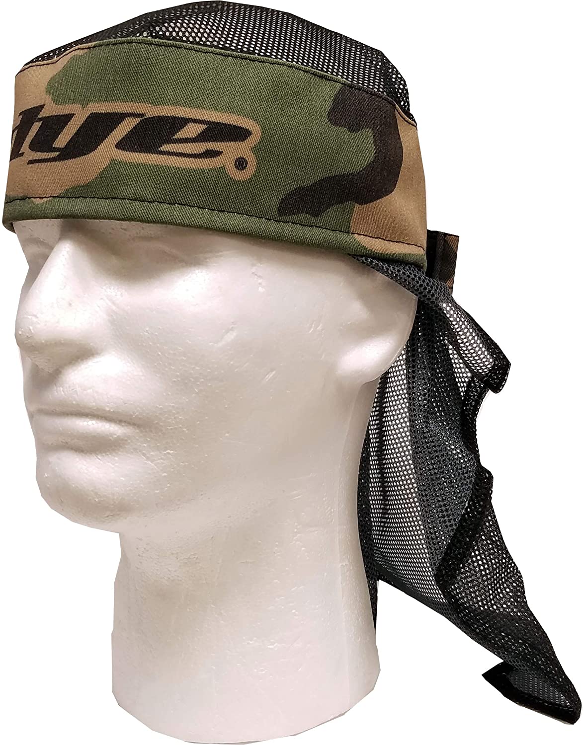Dye Paintball Head Wrap - Woodland / Black – PB Sports LLC