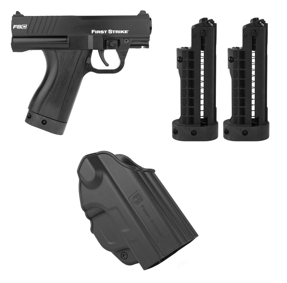 First Strike FSC (First Strike Compact) Paintball Pistol with Holster ...