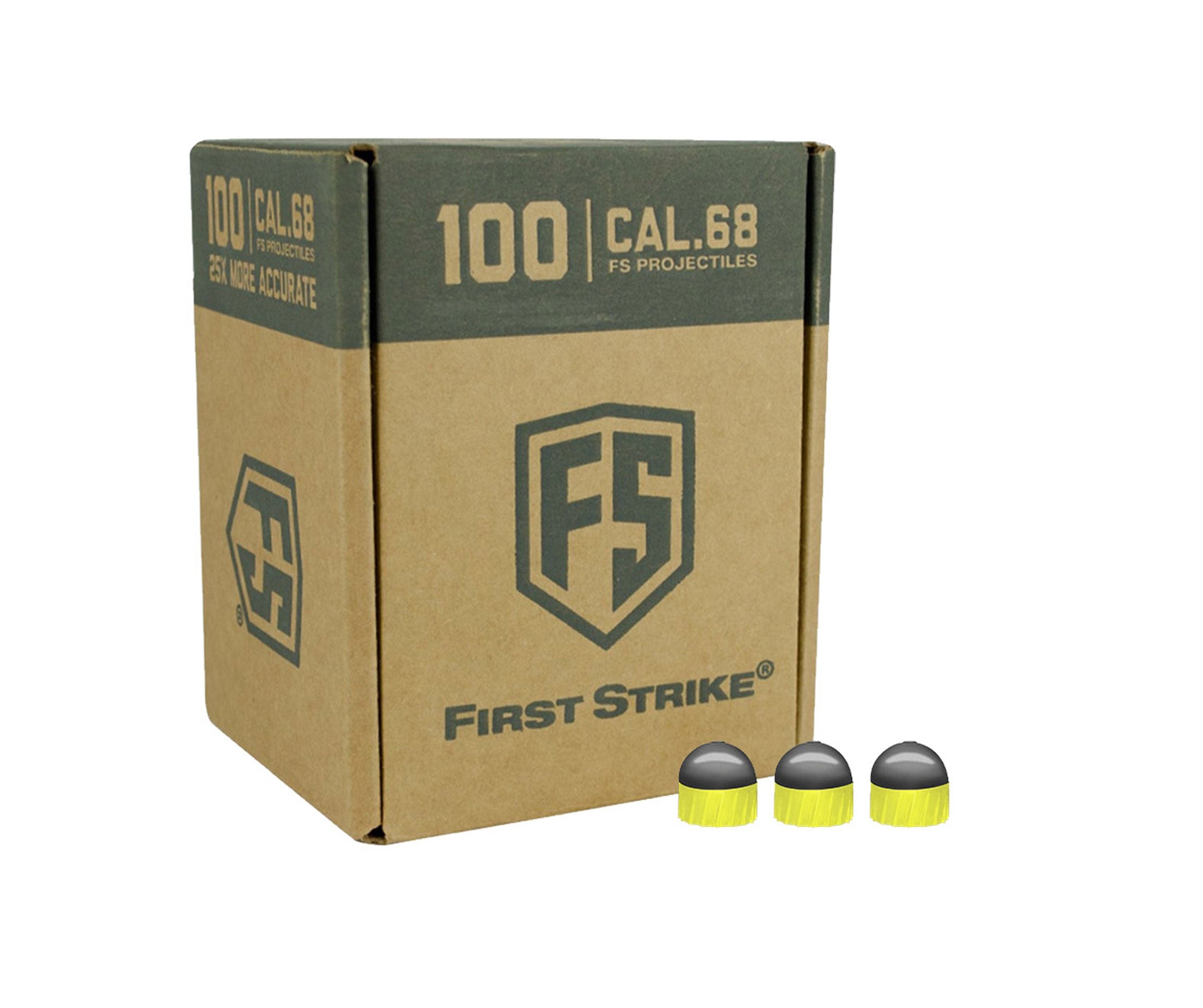 FSR First Strike Rounds - 100ct - Yellow/Smoke-Yellow – PB Sports LLC