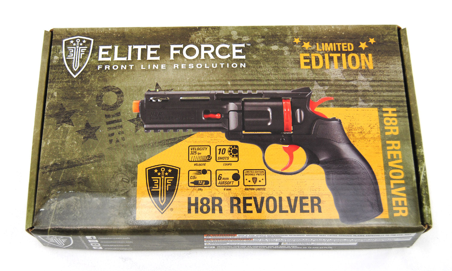 Elite Force Limited Edition H8R Gen II CO2 Revolver Airsoft Pistol - B ...