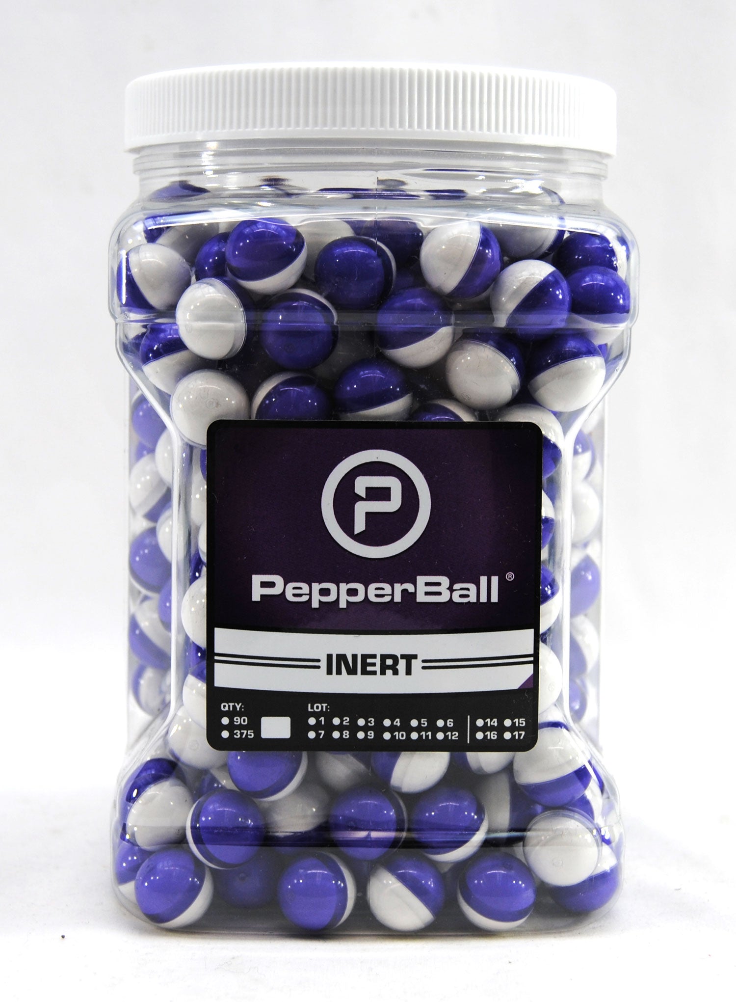 Pepperball Inert Practice USP Powder Balls Rounds - 375 Count - White ...