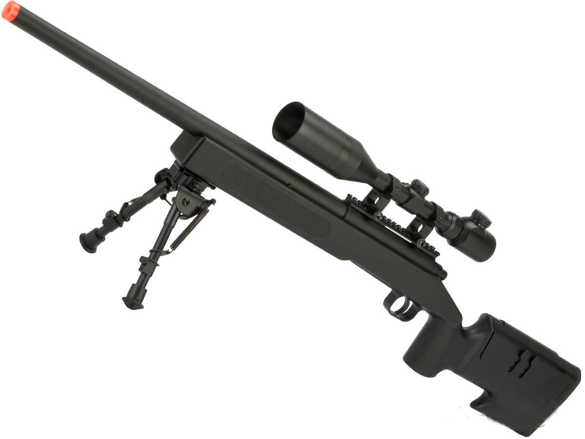 ASG M40A3 SportLine Airsoft Sniper Rifle - Black – PB Sports LLC