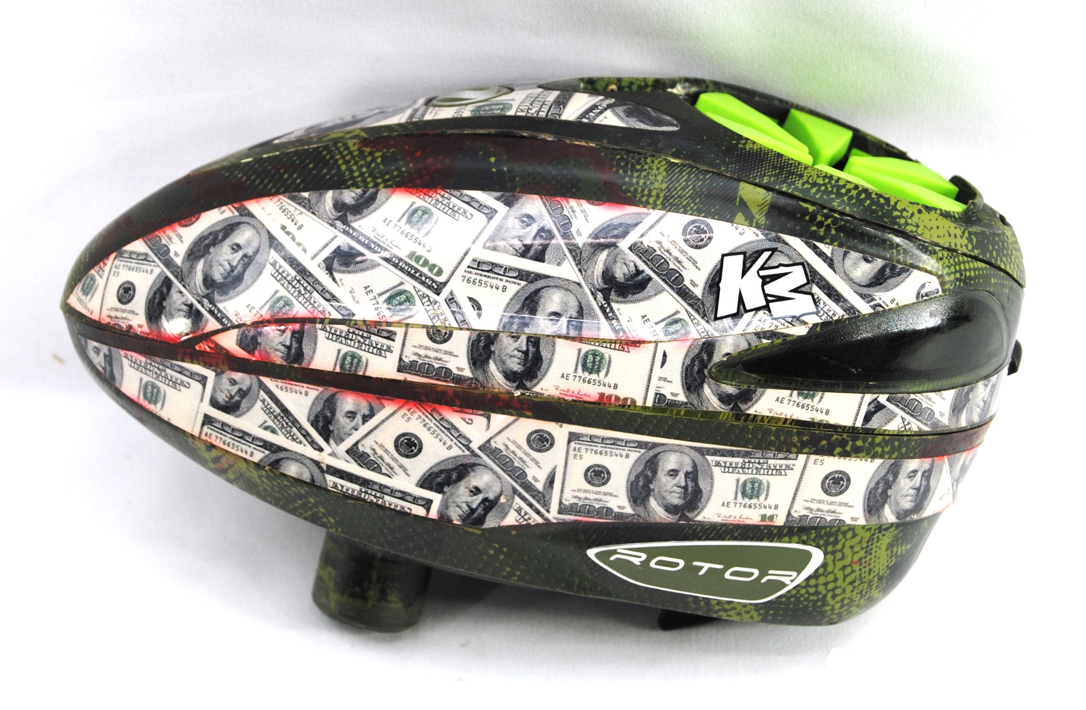 Used Dye Rotor w/ Speedfeed - Cash Money Green – PB Sports LLC