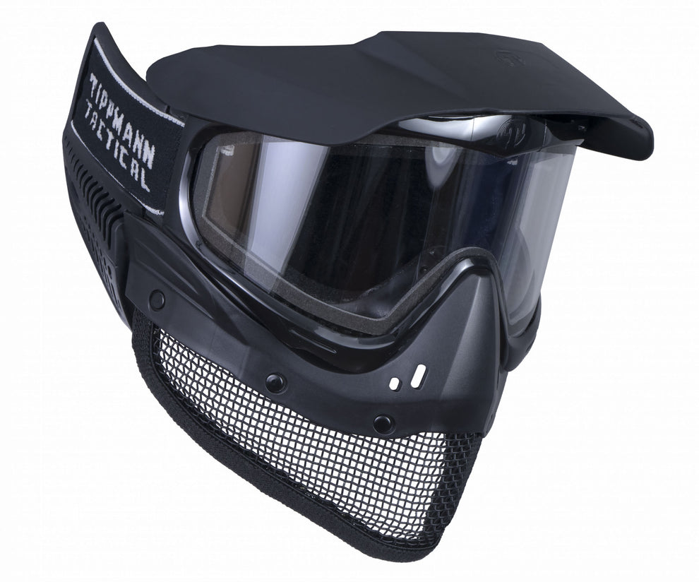 Tippmann Tactical Airsoft Mesh Mask - Black – PB Sports LLC